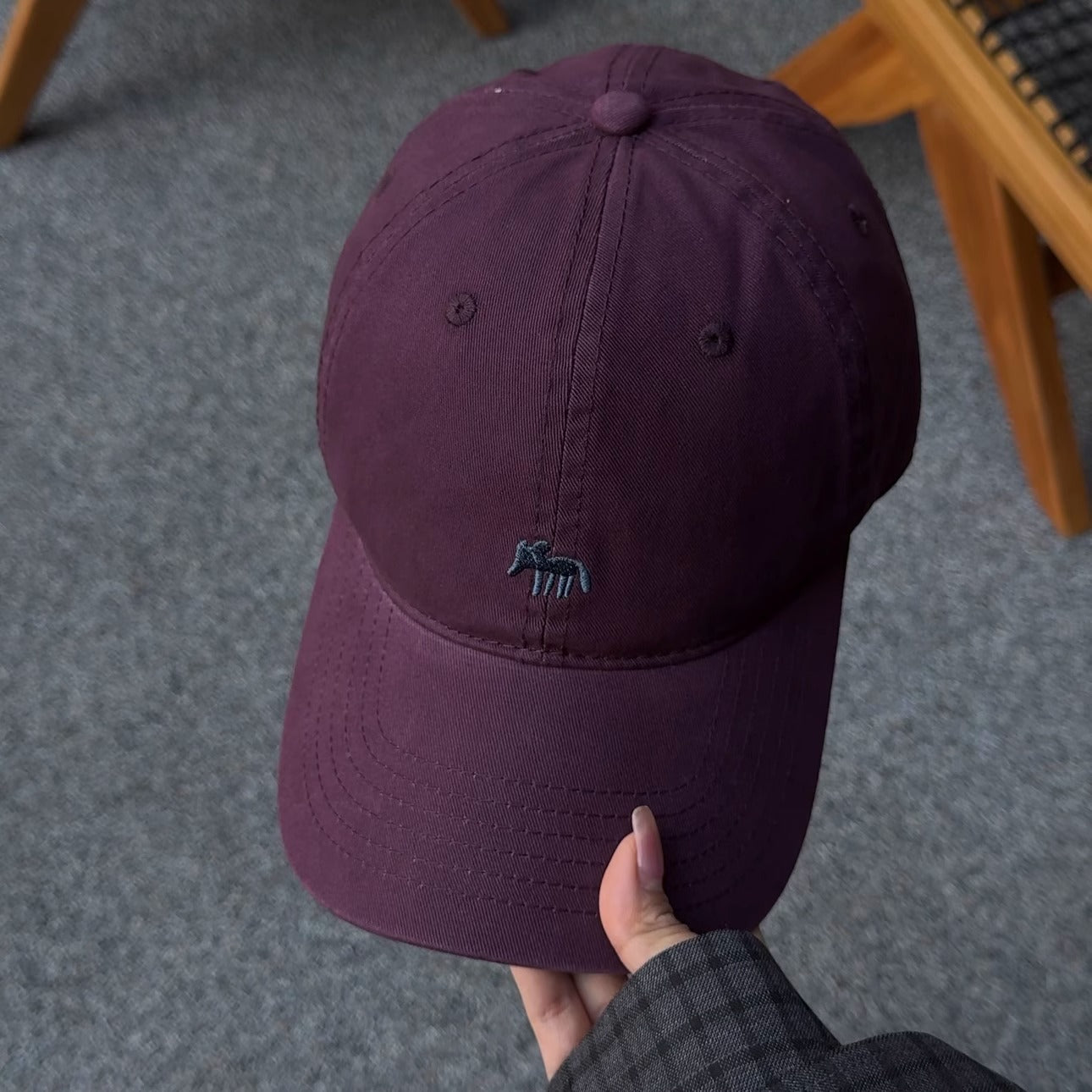 Embroidered Fox Baseball Cap – Unisex Sport Style – Tudoholic