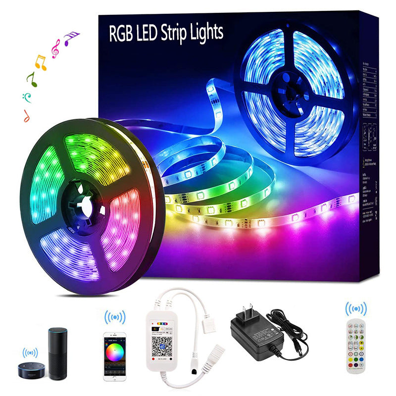 Smart RGB LED Strip – App & Music Control Waterproof – Tudoholic