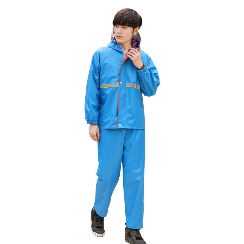 Split Raincoat & Pants Set – Waterproof Outdoor Suit – Tudoholic