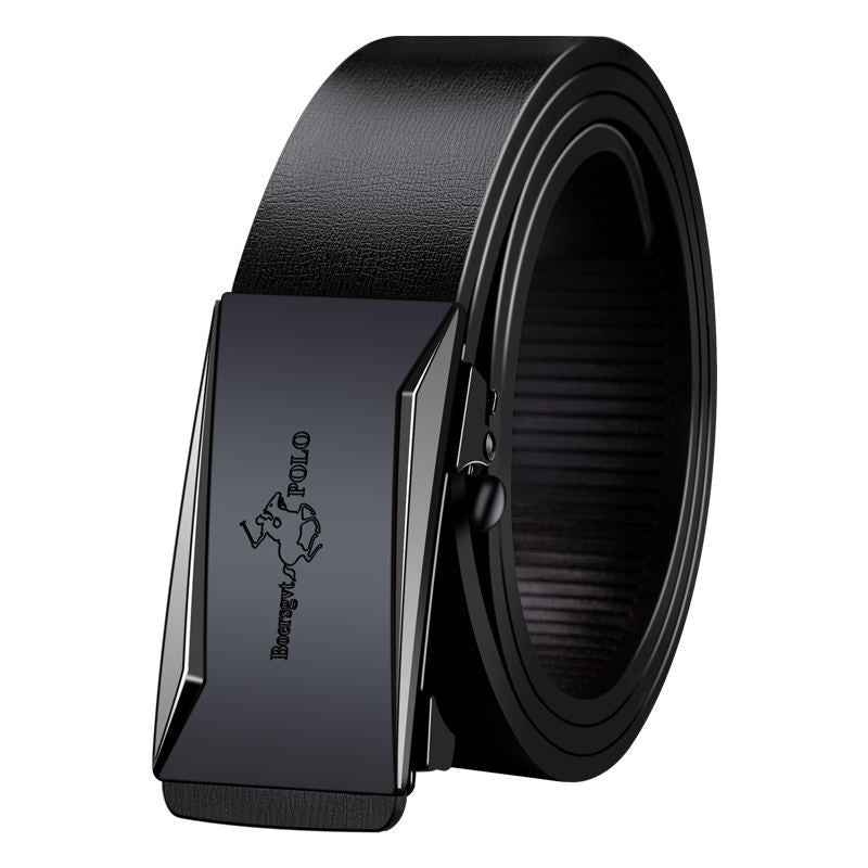 Men's genuine leather tooth-less belt – Tudoholic