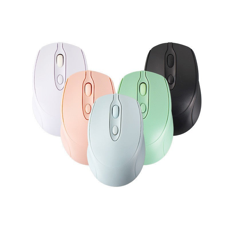 Morandi Color Wireless Bluetooth Mouse Silent Dual Mode – Tudoholic