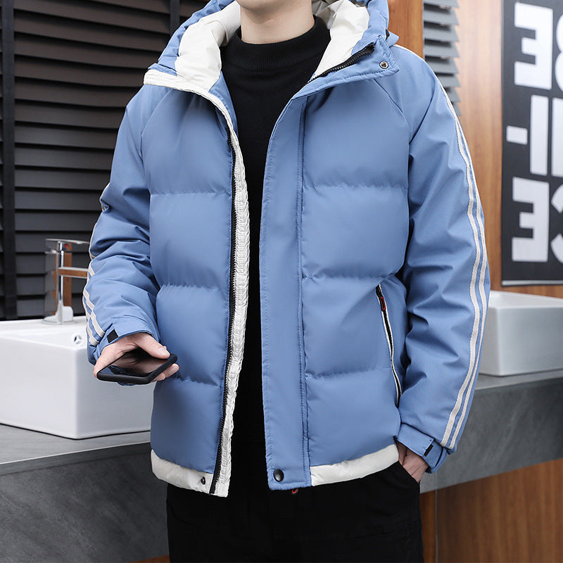 Men’s Thickened Down Cotton-Padded Winter Jacket – Warm & Stylish ...