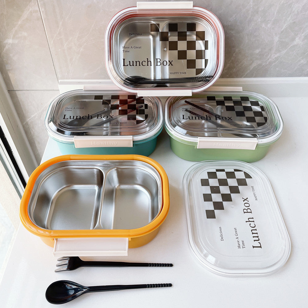 Two-compartment INS style lunch box – Tudoholic