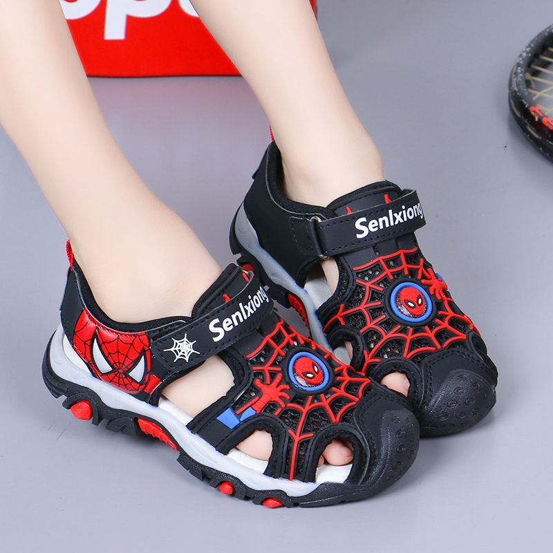 Spider-Man Kids' Sandals – Action-Ready Summer Shoes for Little – Tudoholic
